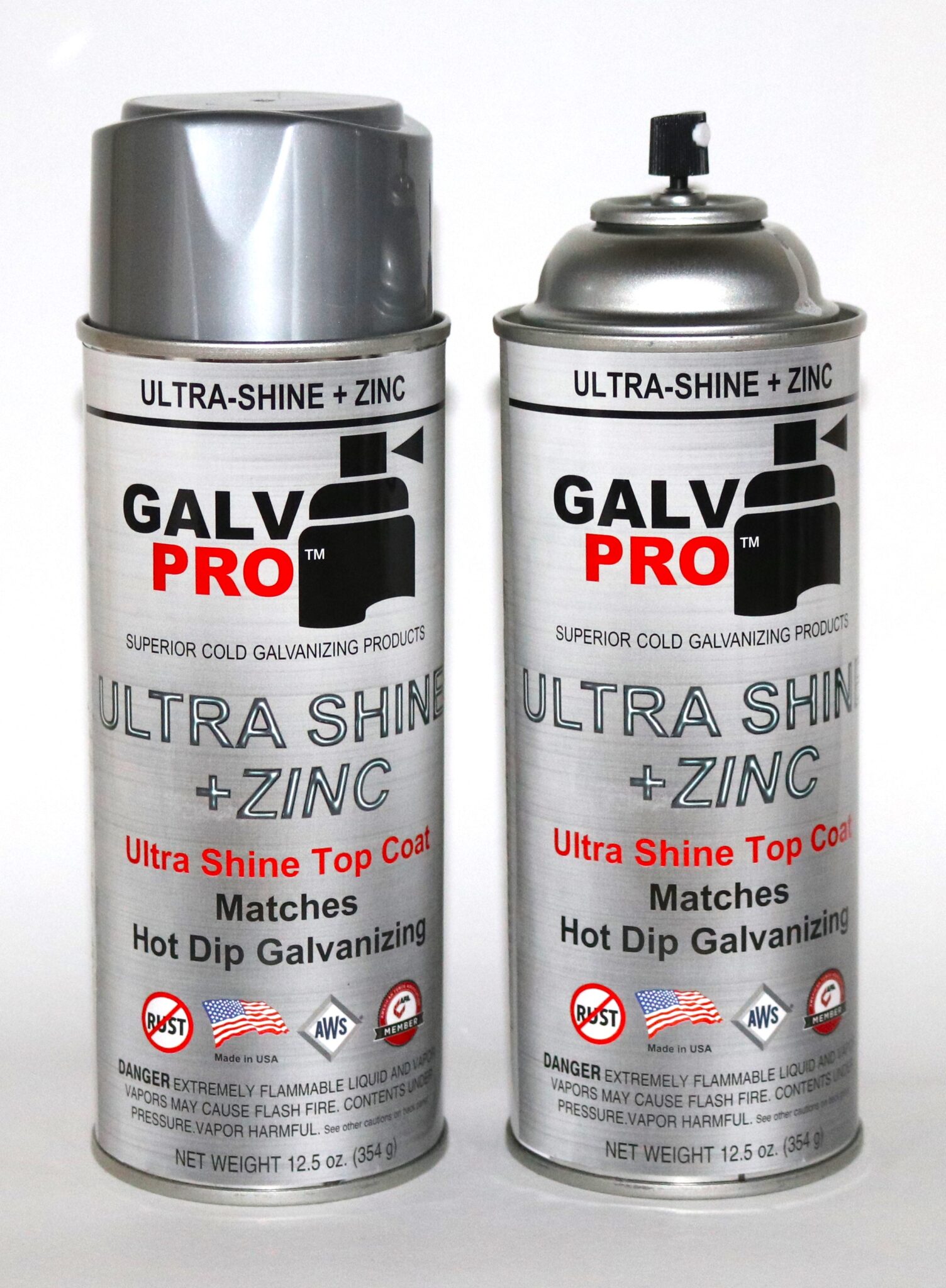 Ultra Shine + Zinc | USZ-100 | 12-12.5oz cans per case | Covers up to ...